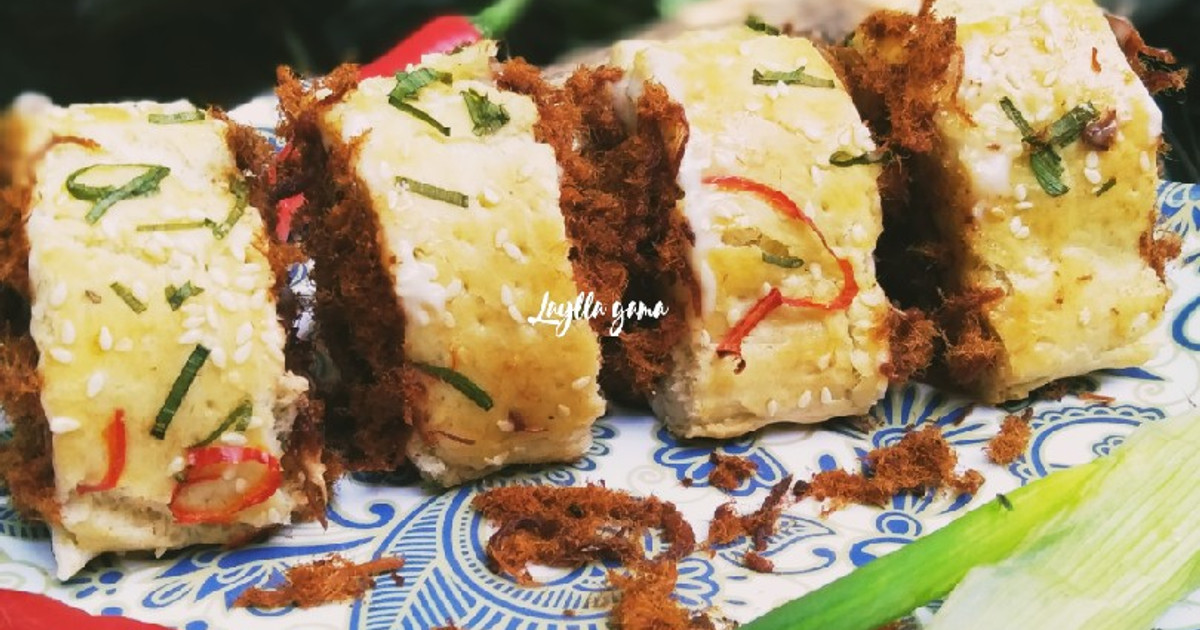 Resep Roti Gulung Abon Floss Roll Bread oleh Laylla gama - Cookpad