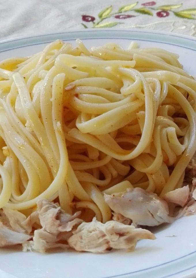 Conejo hervido con tallarines Receta de Amparo&Ari- Cookpad