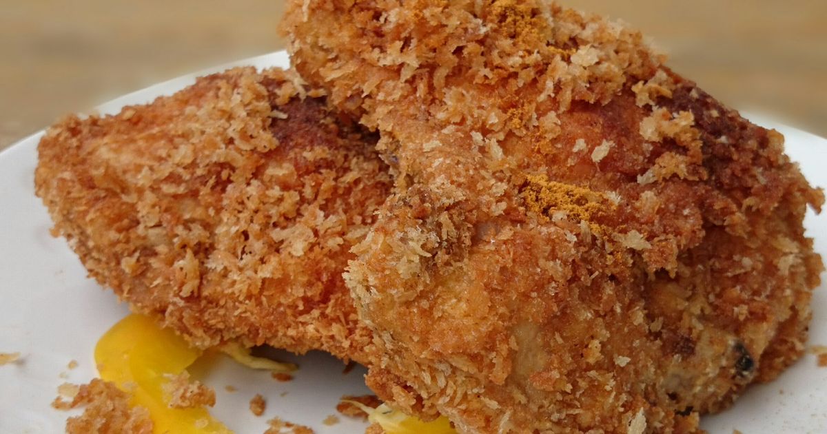 Crispy Curried Fried Chicken Recipe By Lyii G