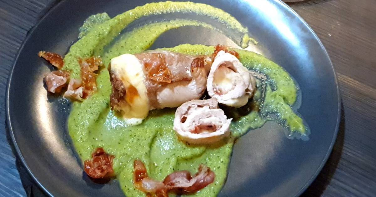Ricetta Involtini di lonza in crema di zucchine e pancetta di Anna ...