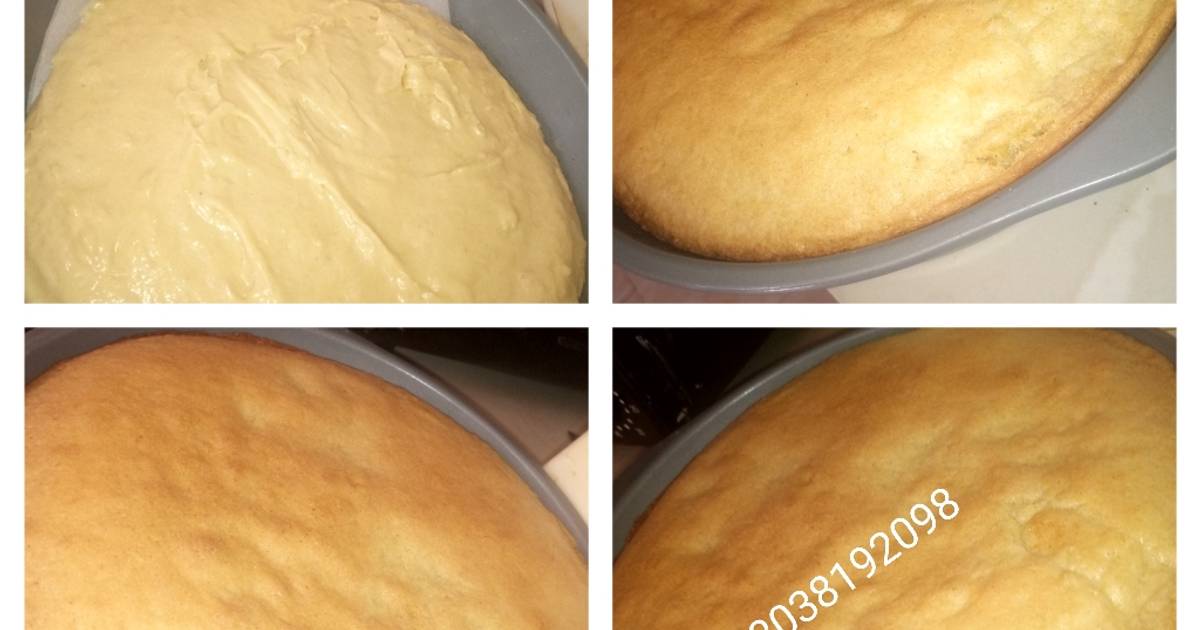 Plain Vanilla Cake Recipe by Chef Aysha Sarki - Cookpad