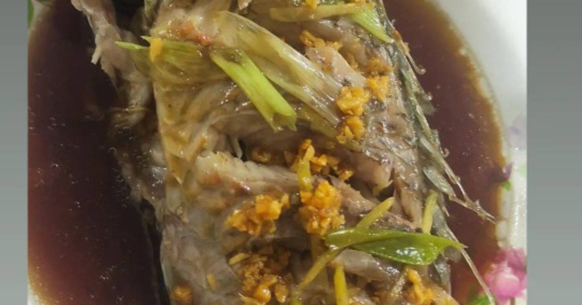 Resep Ikan tim hongkong oleh kitchen blessing - Cookpad