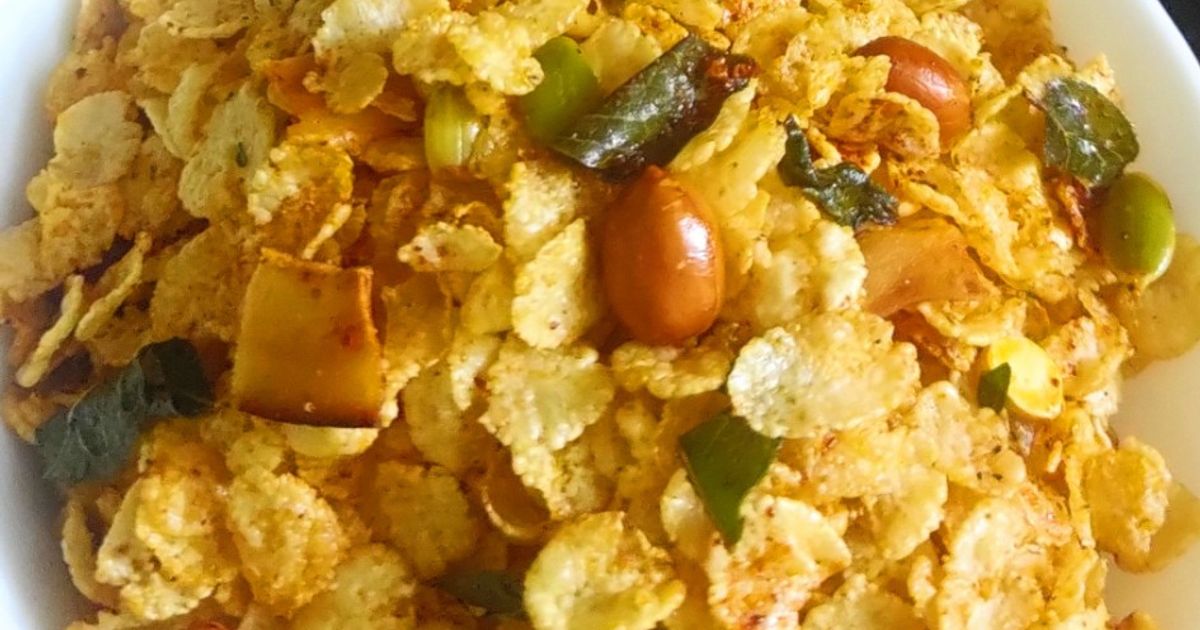 Jowar Flakes Chivda Recipe by Suchitra S(Radhika S) - Cookpad