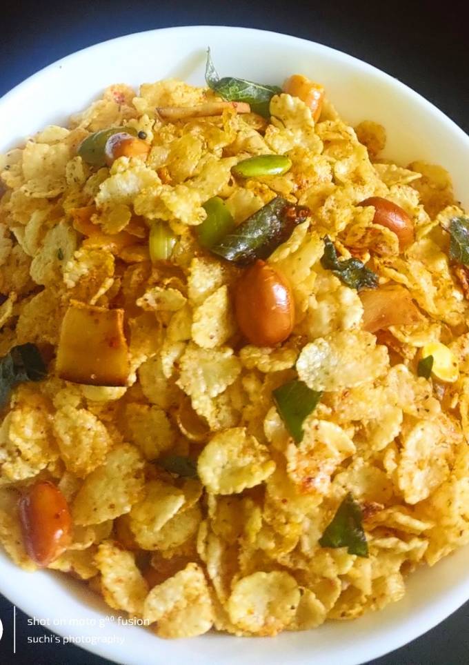 Jowar Flakes Chivda Recipe by Suchitra S(Radhika S) - Cookpad