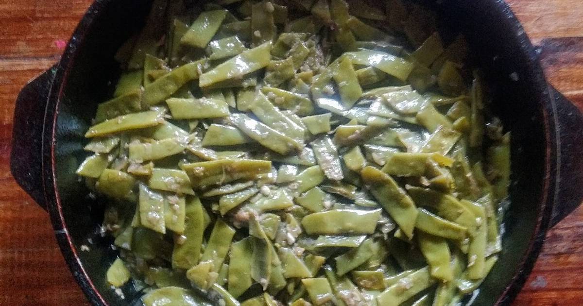 Chauchas Salteadas Receta de Vicky Farias- Cookpad