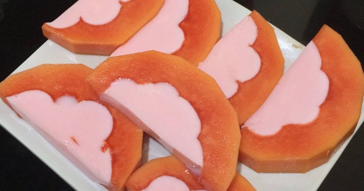 Resep Puding pepaya oleh Poppy Komala - Cookpad