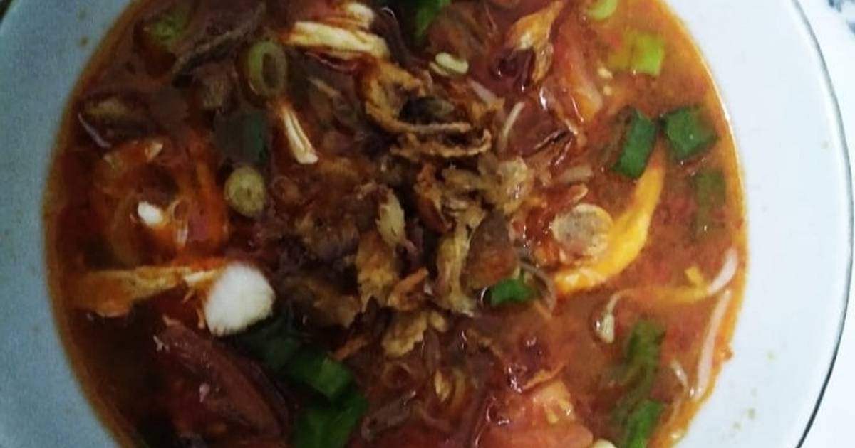 Resep Soto taucho ayam khas Tegal oleh Daffani'spantry - Cookpad