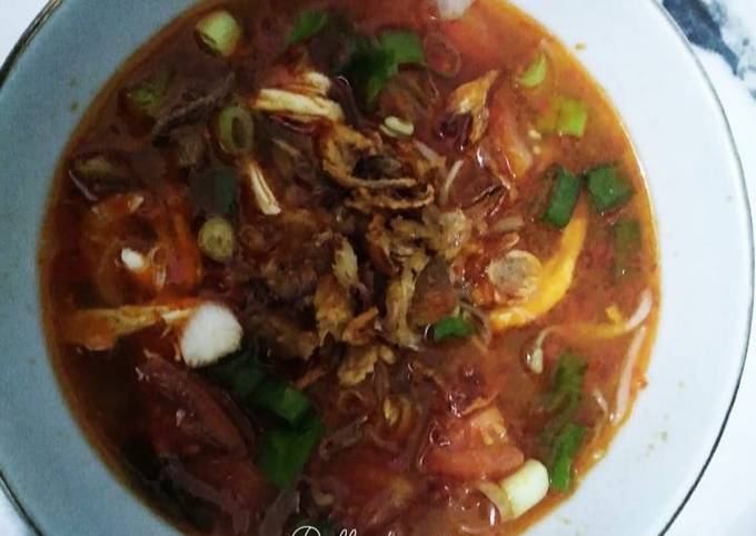 Resep Soto taucho ayam khas Tegal oleh Daffani'spantry - Cookpad