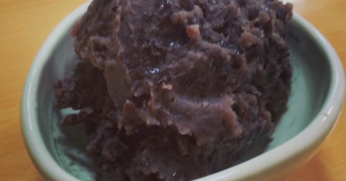 Authentic Tsubu An (Chunky Azuki Bean Paste) Delicious Made From ...