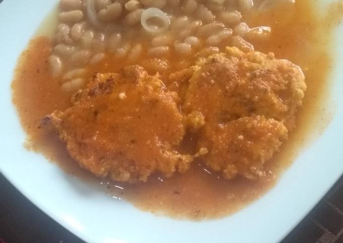 Tortitas De Pollo Y Avena Con Caldillo De Jitomate Receta De Alejandra