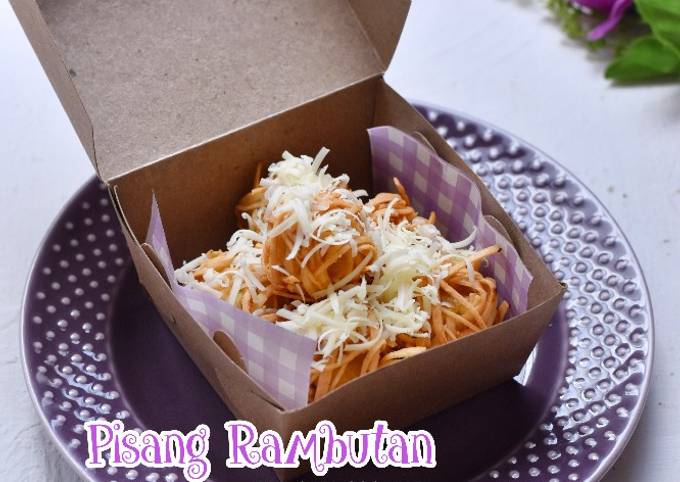 Resep PISANG RAMBUTAN (Ide Jualan Camilan) oleh Rina Okta - Cookpad