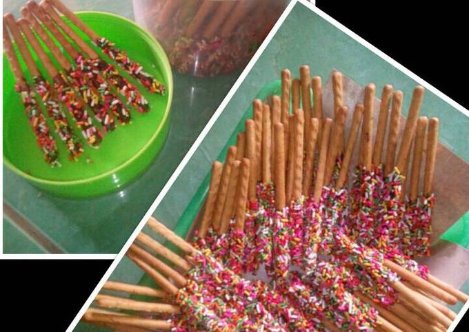 Resep Stick coklat messis oleh Devi Lusiana - Cookpad