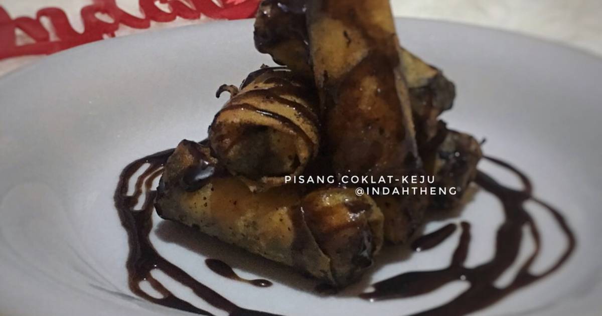 Resep Pisang choco-keju oleh Indah Theng - Cookpad