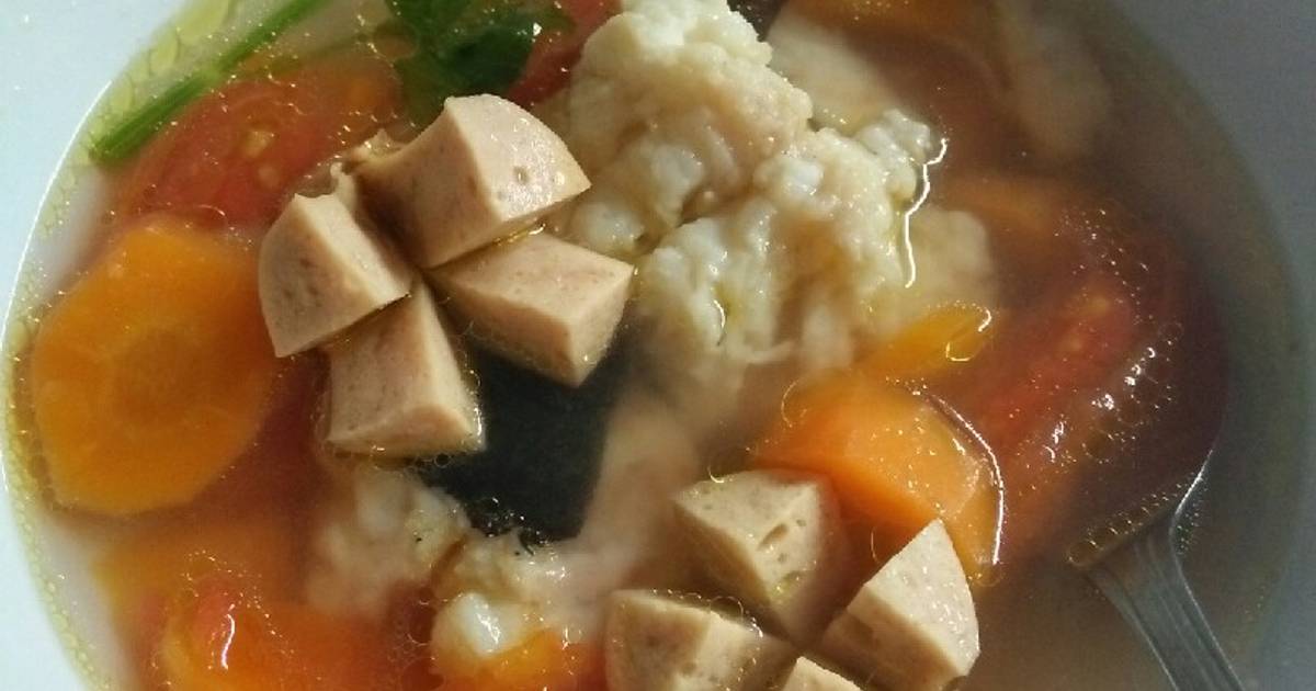 355 resep sop sosis ikan enak dan mudah - Cookpad