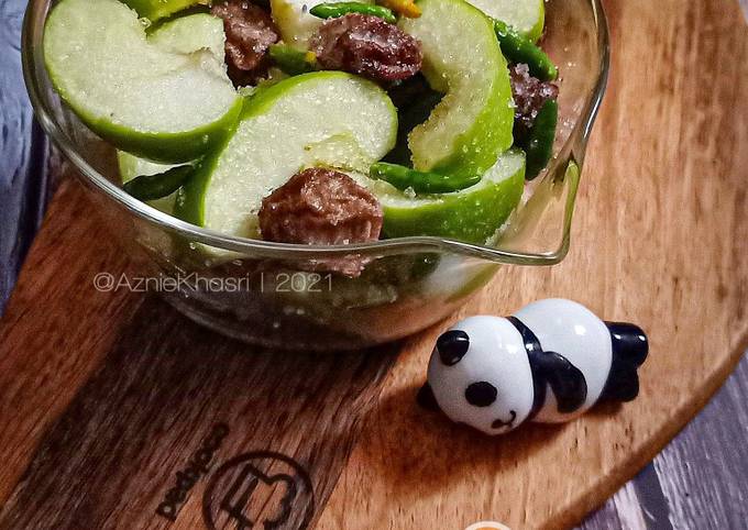 Resipi Jeruk Apple Asam Boi oleh Aznie Khasri - Cookpad