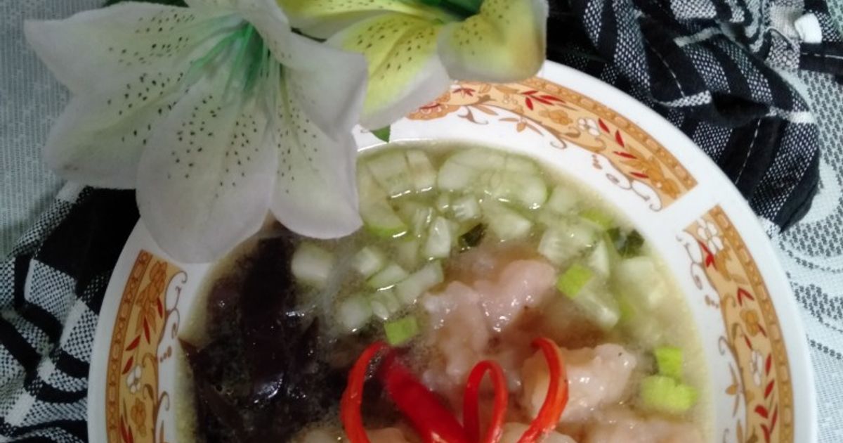 Resep Tekwan Udang Sederhana Dan Sehat oleh Nia Kurniati - Cookpad