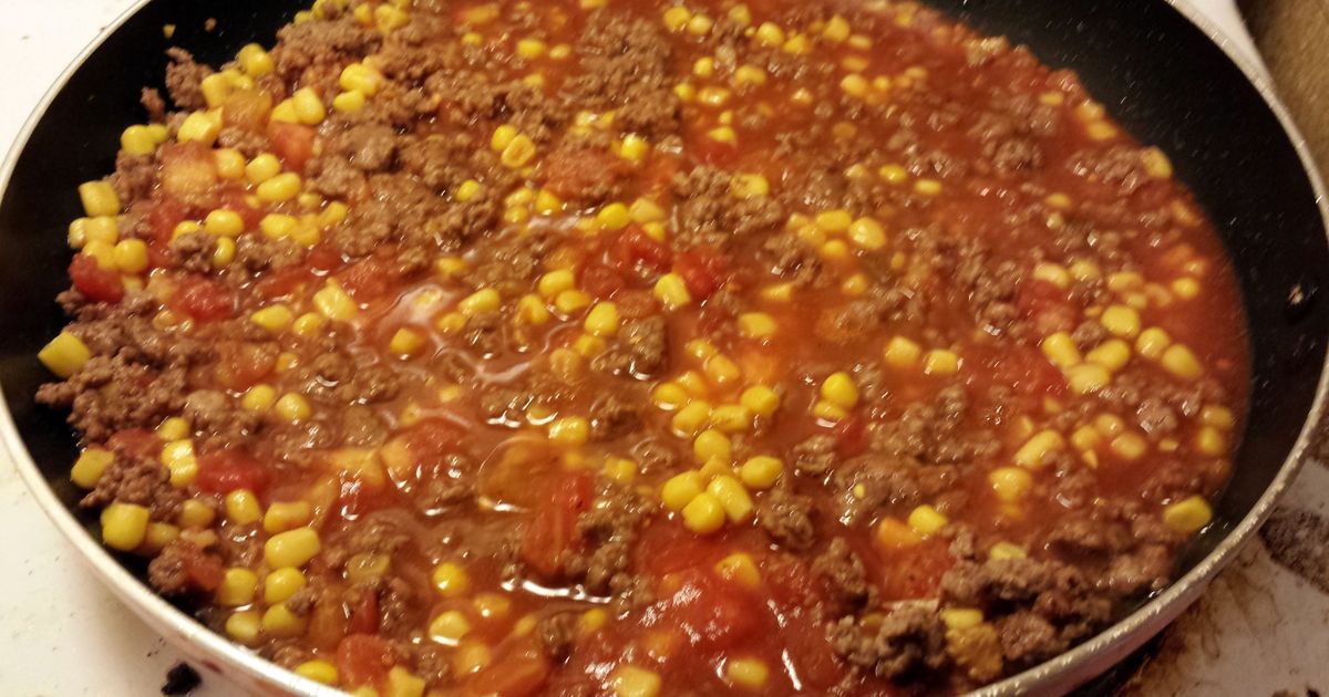 Corn Con Carne Recipe By Nessamarie