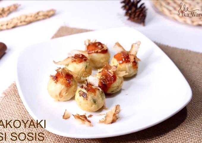 Resep Takoyaki Isi Sosis oleh Ika Wardani - Cookpad