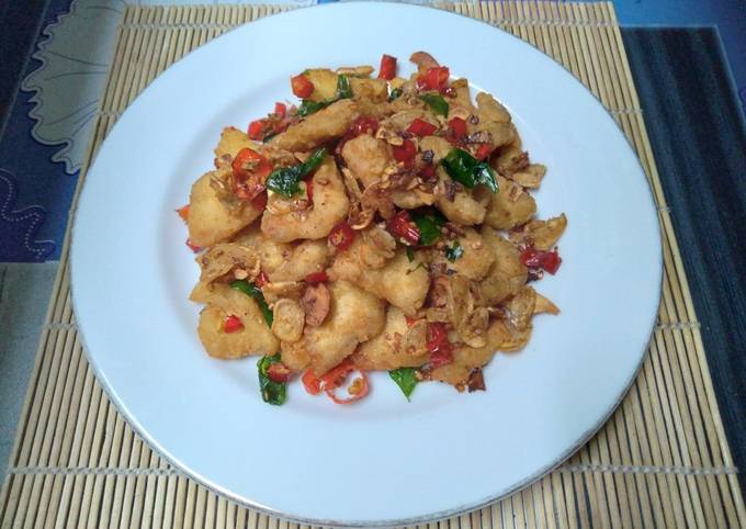 Resep Ayam Cabai Garam Daun Kari oleh Kurnia Kemala Sari - Cookpad