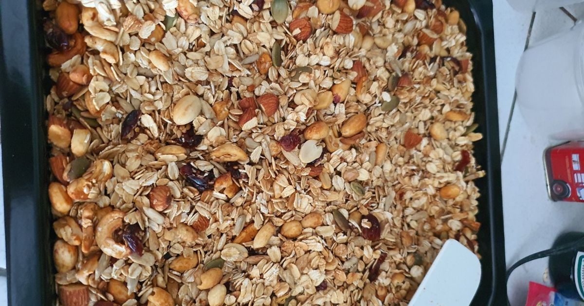 Resep Granola Original oleh Fella Falencia - Cookpad