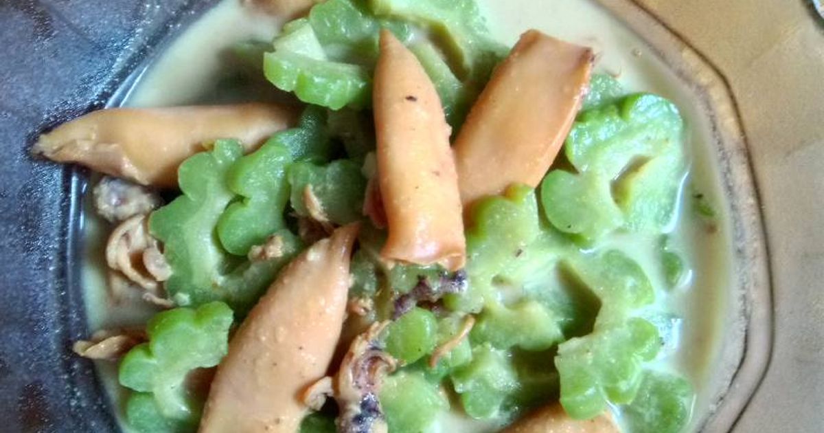 Resep Cumi Pare Masak Kuning oleh Sannia Tegar - Cookpad