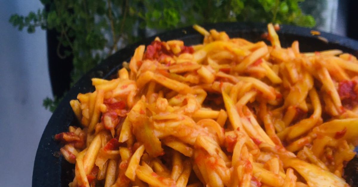 Resep Sambal Pencit (Mangga Muda) oleh Riris P. Lestari - Cookpad