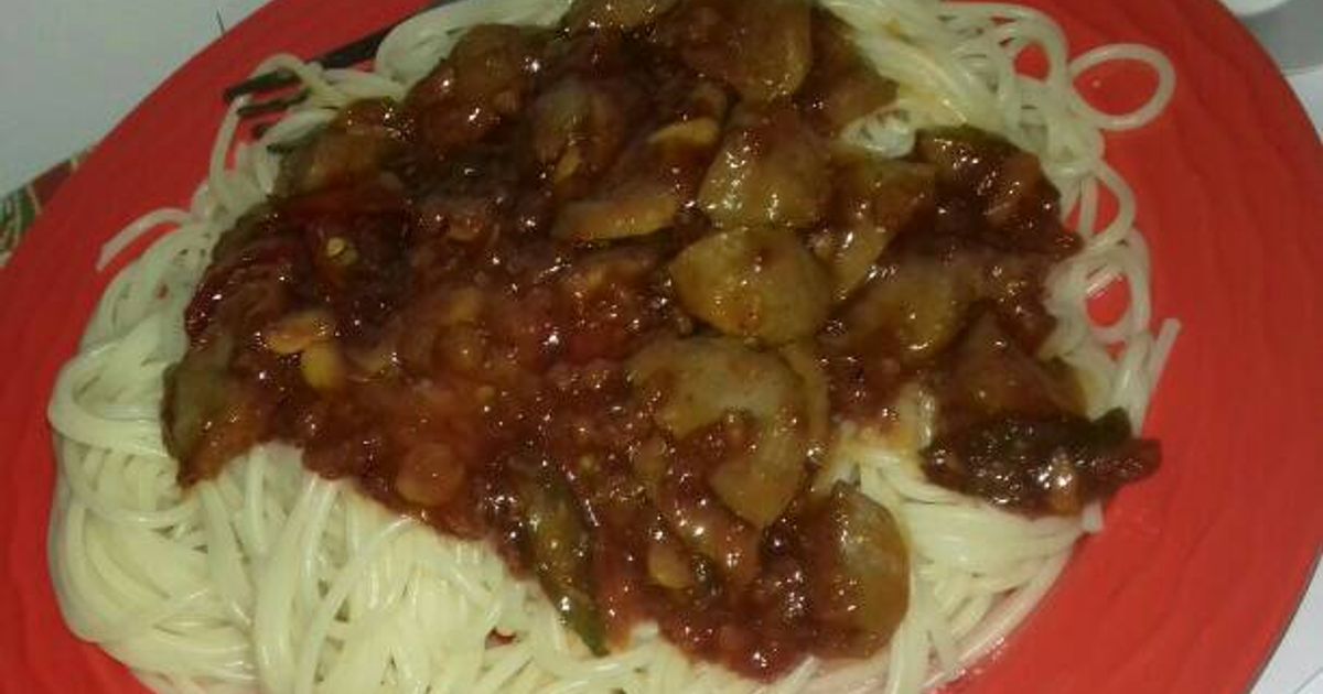 Resep Spaghetti Bakso Bolognaise oleh Putri Devi Yanti - Cookpad