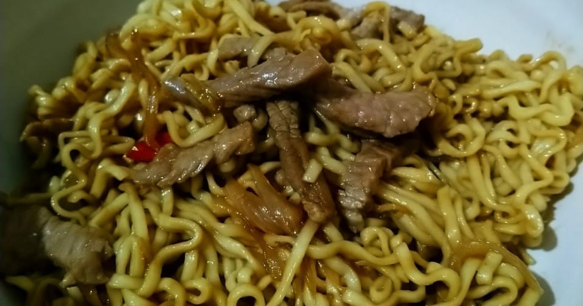 Resep Mie Sapi Lada Hitam oleh Kokikaku - Cookpad