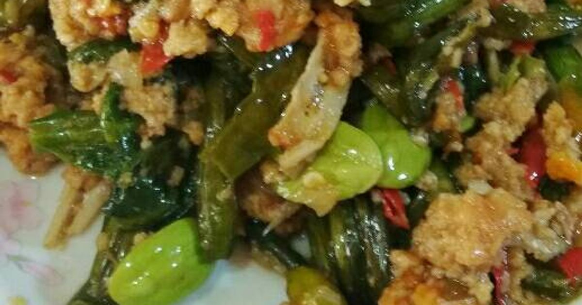 Resep Oseng Genjer Saus Oncom oleh Anto - Cookpad
