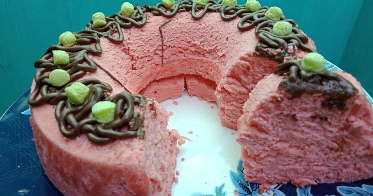 Resep Bolu Popice Strawberry oleh Alfran Kitchen - Cookpad