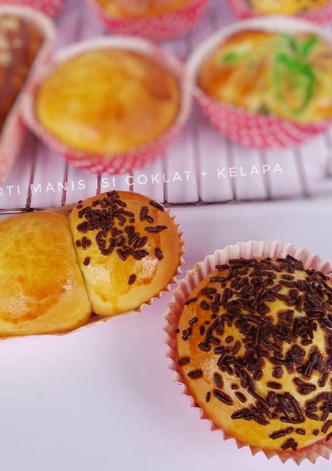 Resep Roti manis filling susu keju (super empuk dan lembut) oleh ...