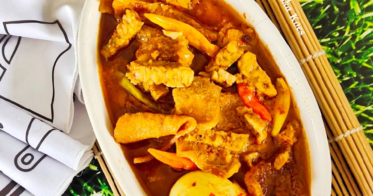 Resep Sayur Krecek Tempe Telur oleh Priska Koes - Cookpad