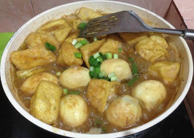 Resep #46.GBA. Semur Tahu Telur oleh Bakoel Omi - Cookpad
