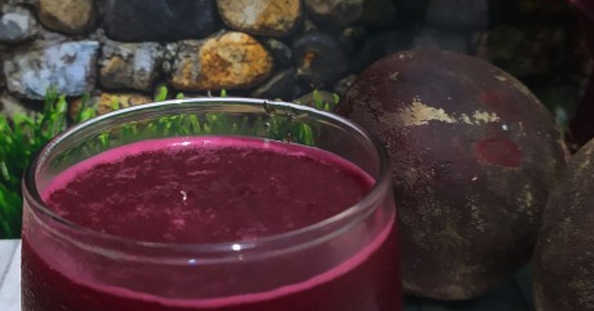 Resep 368# Juice Buah Bit Penambah Tekanan Darah Rendah oleh Pawon ...