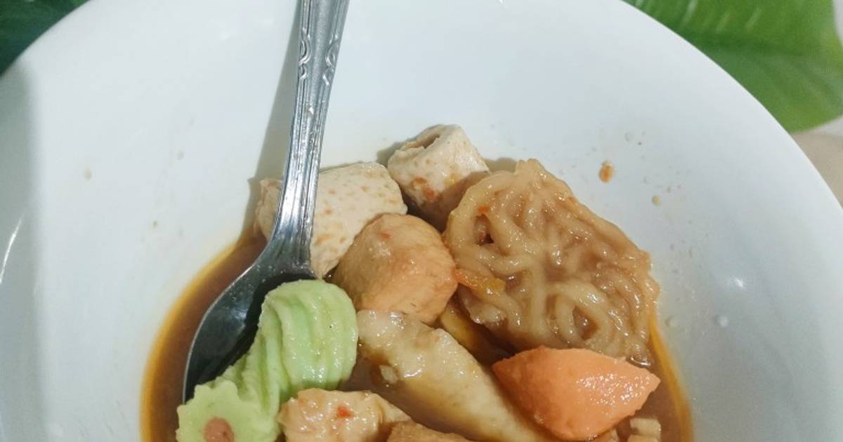 317 resep seblak kerupuk basah dengan toping enak dan mudah - Cookpad