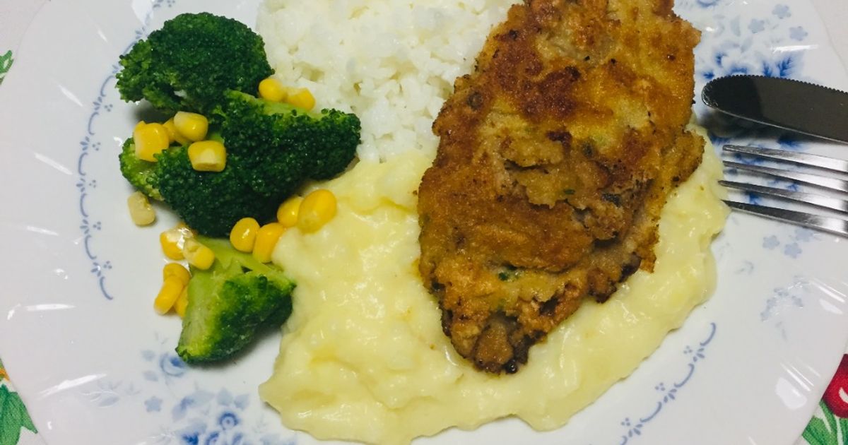 Milanesa De Bistec Con Puré De Papas!!! Receta de yenit julia tajiri ...