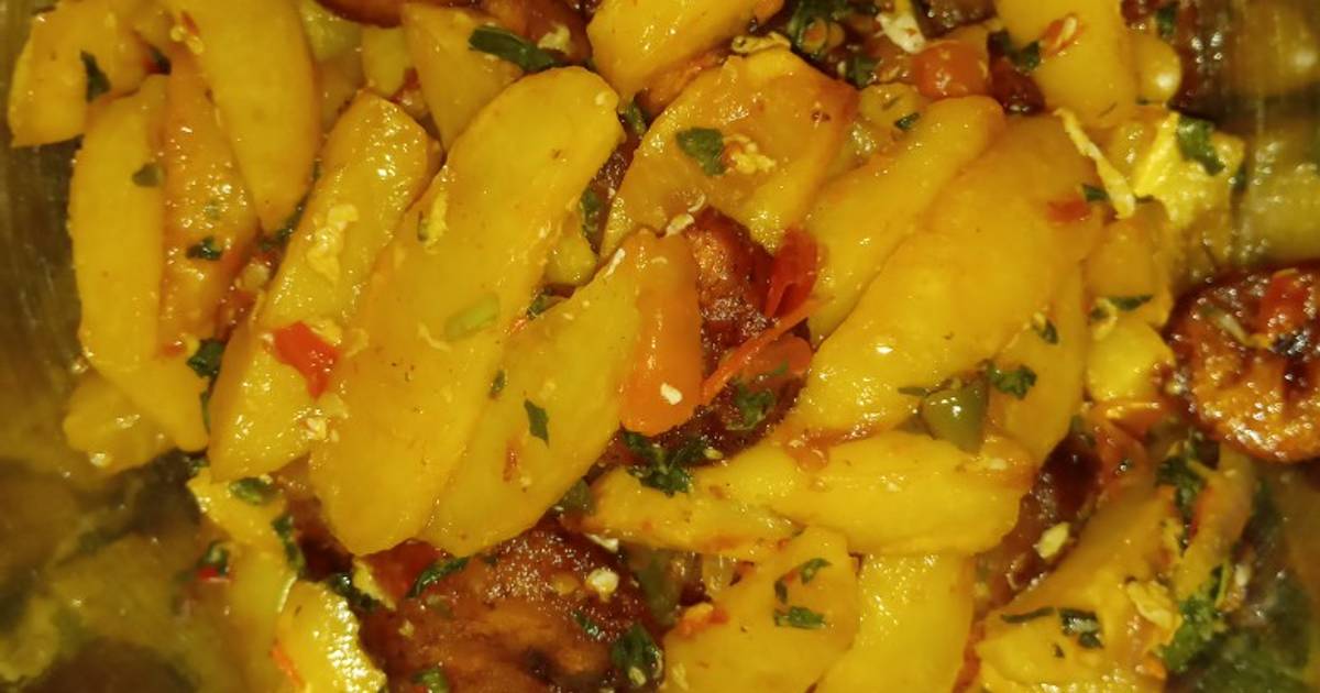 Irish with plantain Recipe by Chef Deezahbawa - Cookpad