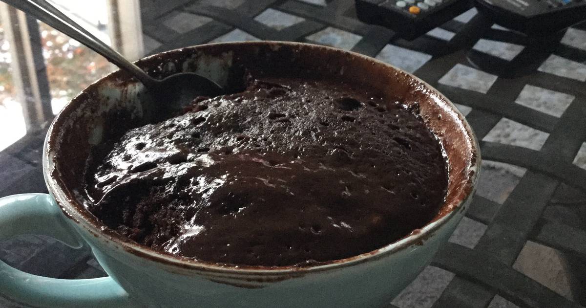 Nutella Microwave Mud Cake Recipe by emilybrown2208 - Cookpad