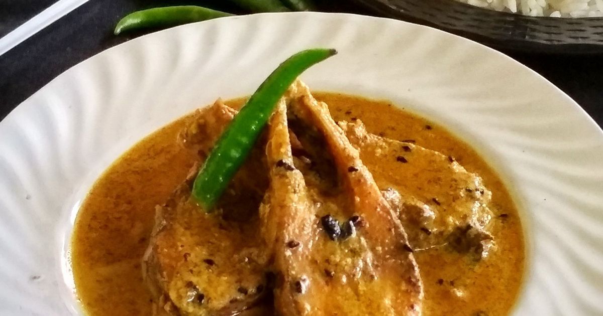 Sonali Sen Bagchi দ্বারা সর্ষে ইলিশ (Sorse Ilish Recipe In Bengali ...