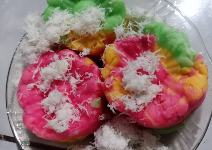Resep Gethuk singkong pelangi 🌈 oleh ursula - Cookpad