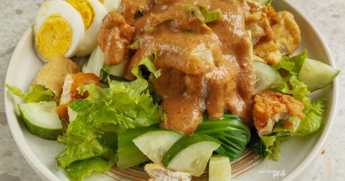 Resep Gado Gado Betawi Santan oleh Deniza Ika - Cookpad