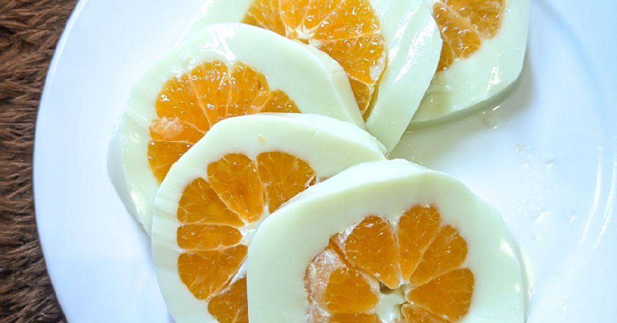 Resep Puding Jeruk Susu oleh (عنده) - Cookpad