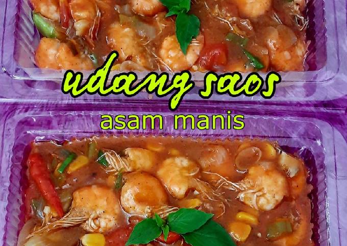 Resep 658. Udang Saos Asam Manis oleh Dwi W - Cookpad