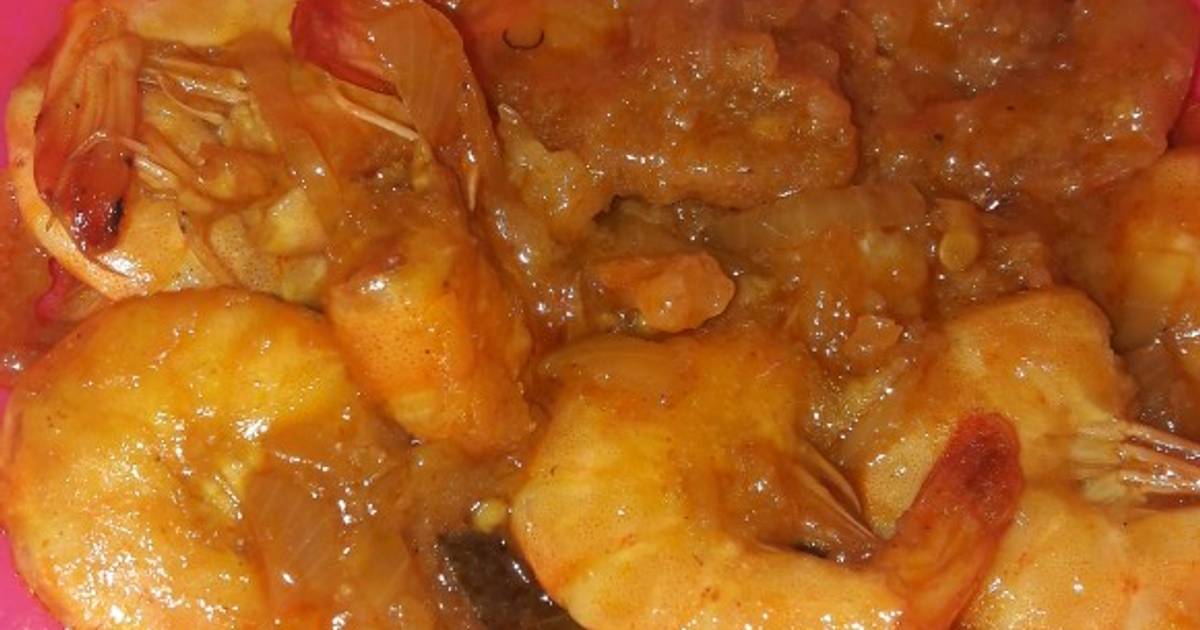Resep Udang saos padang oleh Thiara f - Cookpad