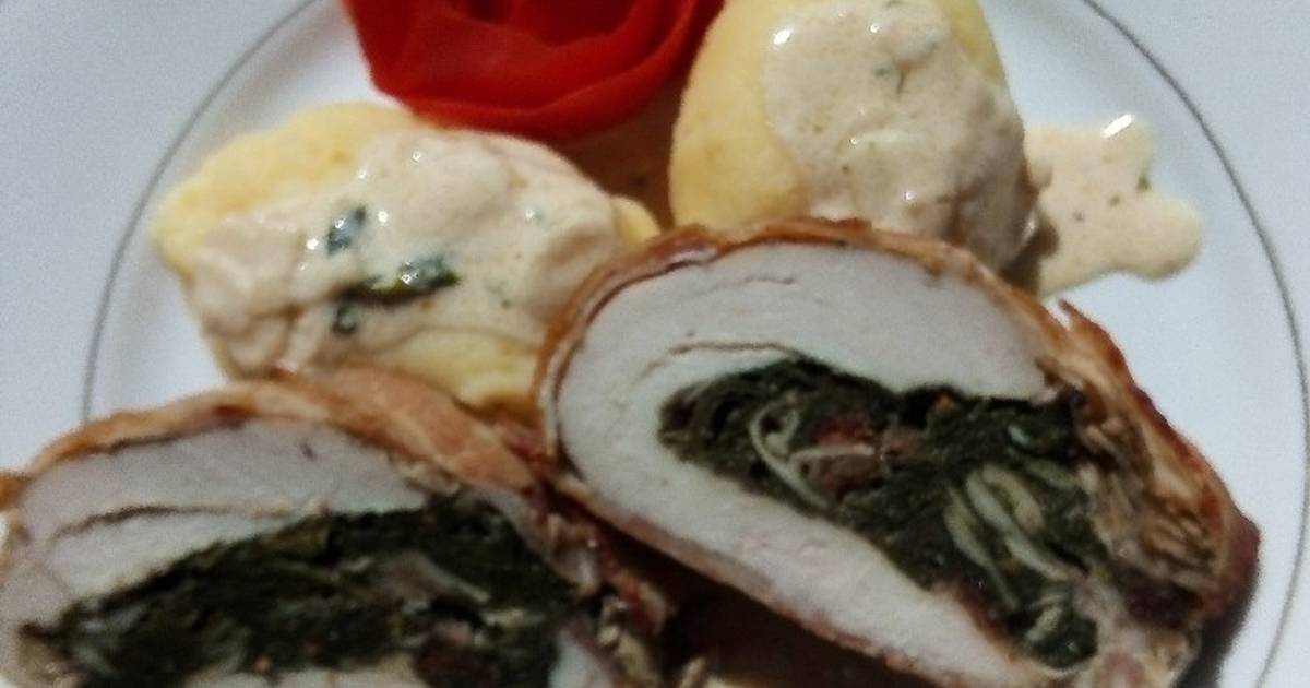 Töltött csirkemell | Péter Rozália receptje - Cookpad receptek