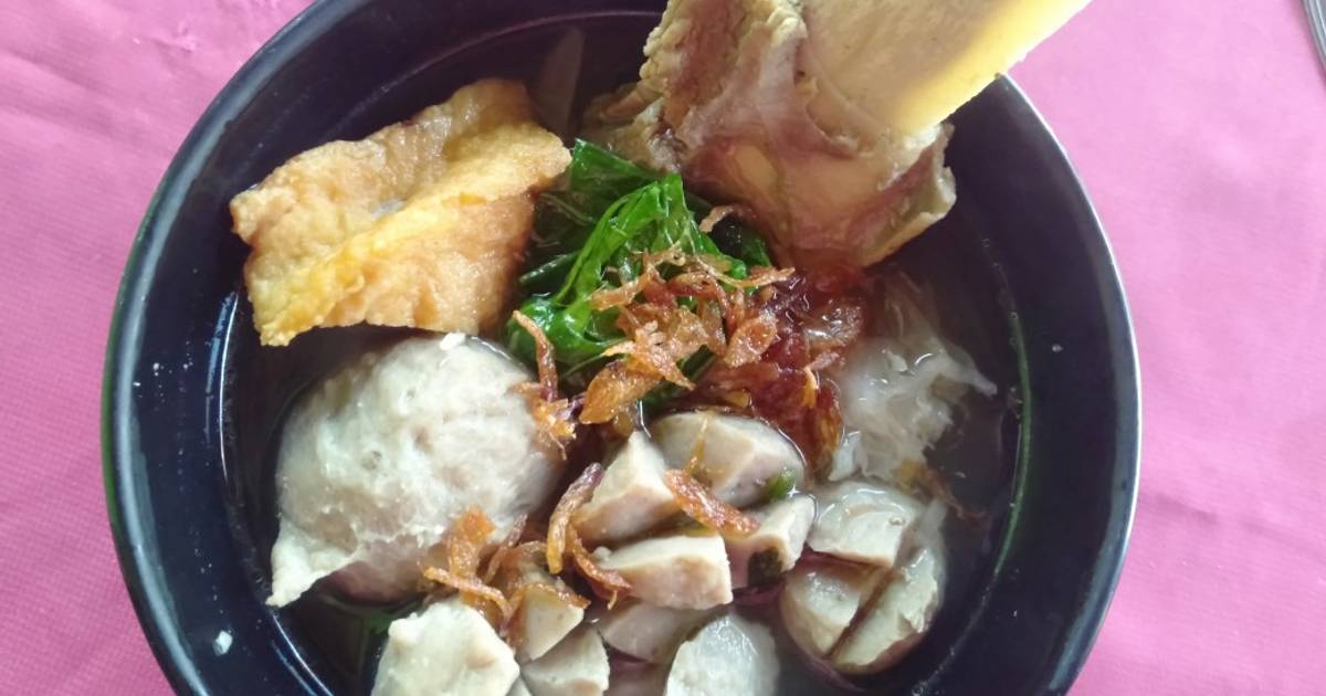 Resep Bakso rusuk homemade oleh Wiwit Haryanti - Cookpad