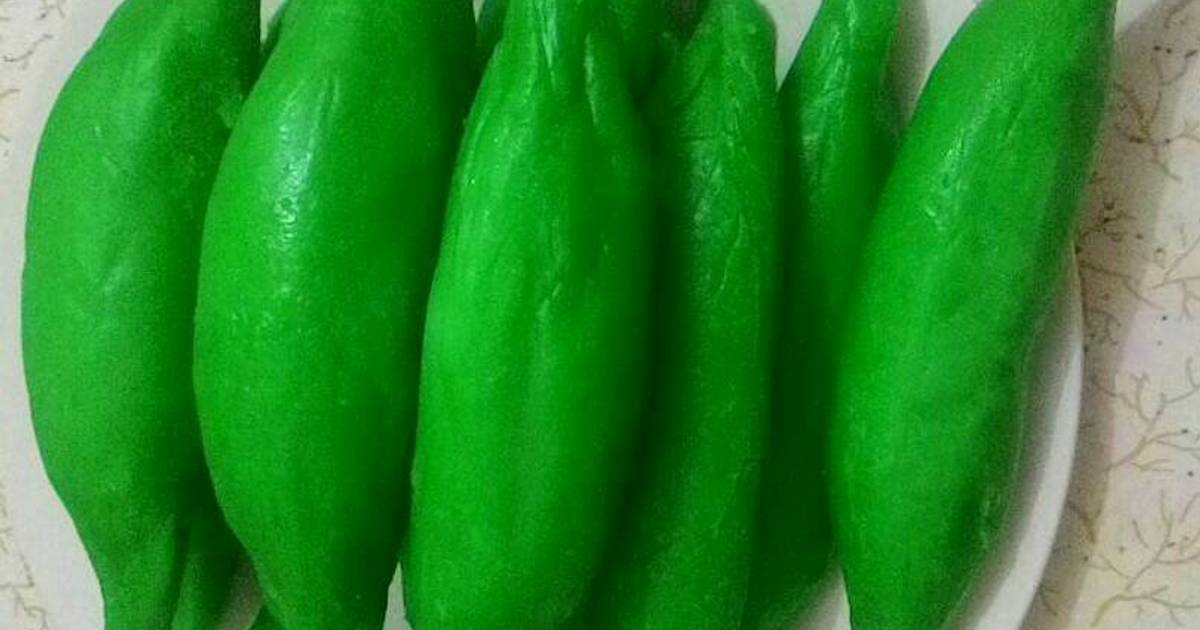 Resep Pisang Ijo Makassar oleh Della's Kitchen - Cookpad