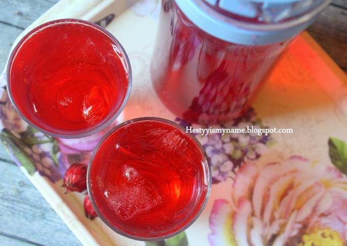 Resep Sirup Rosella oleh Hestyismyname - Cookpad