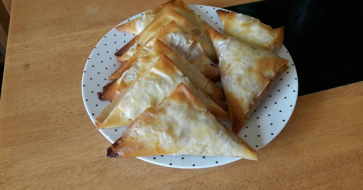 7 easy and tasty filo triangles recipes by home cooks - Cookpad