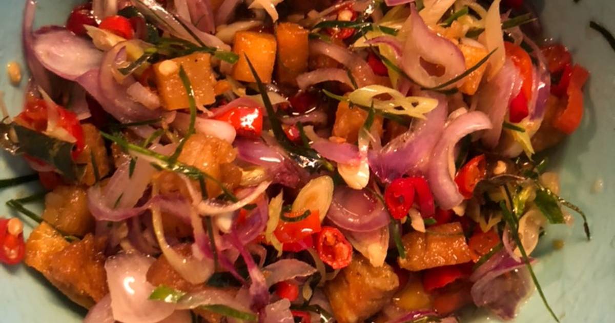 Resep Ikan asin jambal roti sambal matah oleh viona laurea - Cookpad